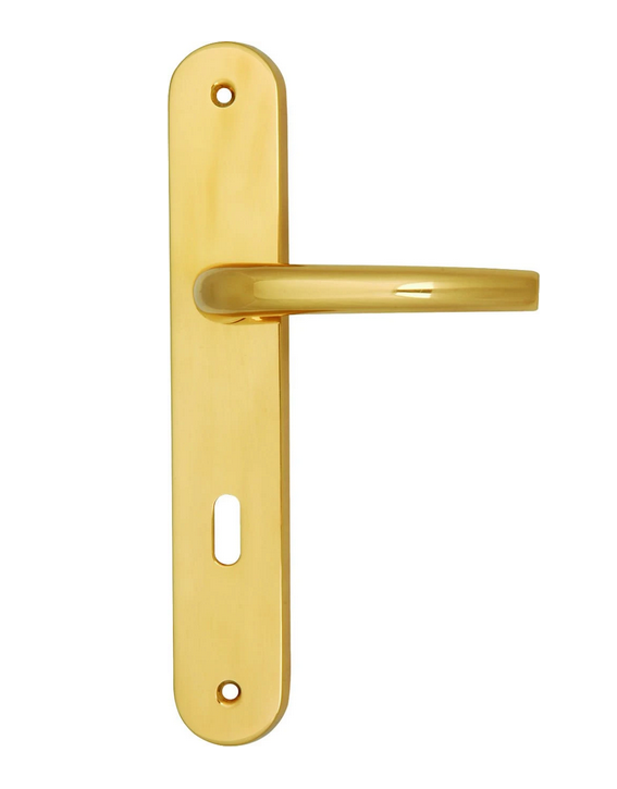 Polised Brass Solid Long Door Lock without cylinder from China ...